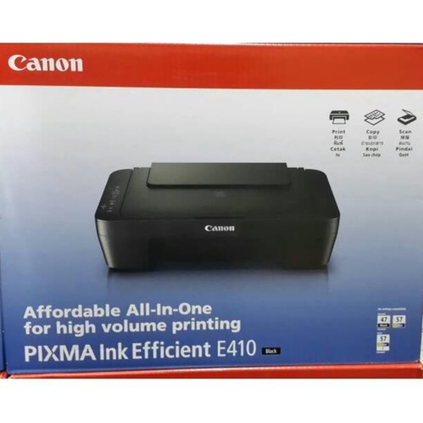 Jual KODE A9K6 Printer Canon Pixma E41 Print Scan Copy | Shopee Indonesia