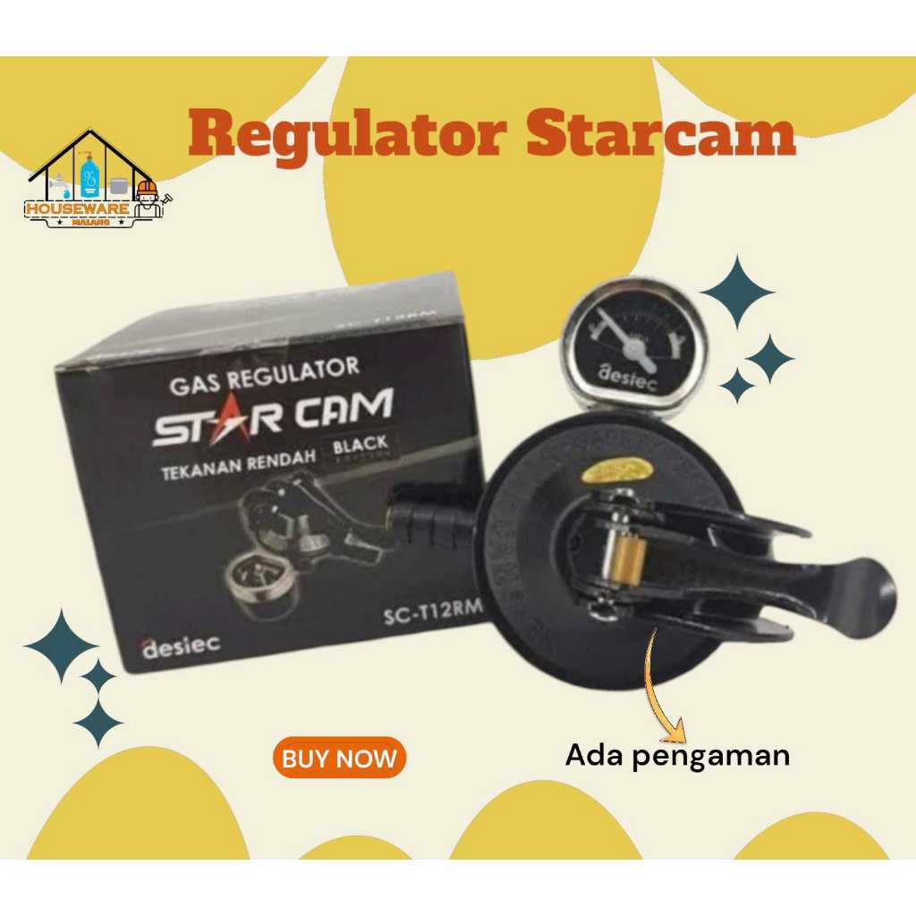 Jual Regulator Kompor Gas Starcam Meter | Shopee Indonesia