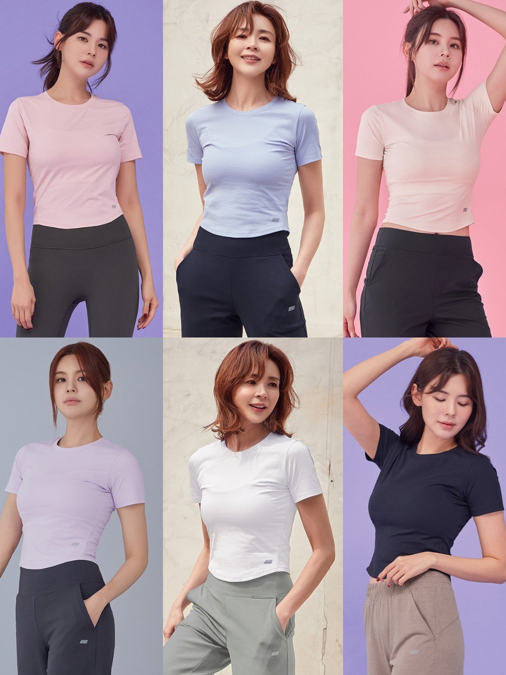Jual STL Fresh Light Crop Short Sleeve Tee - 4833 | Shopee Indonesia
