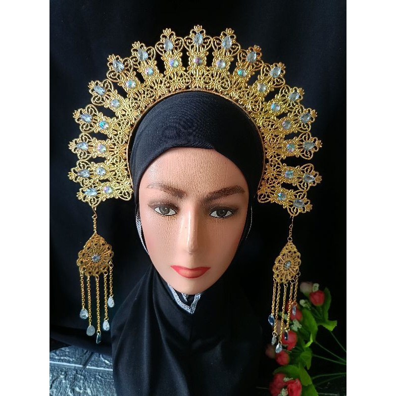 Jual Bando adat Bugis/sunting mini (Alfina) | Shopee Indonesia