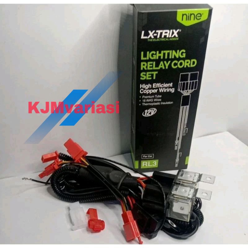 Jual KABEL RELAY SET 2 RILEY LAMPU TEMABK SOROT NINE RL3 RL5 PNP MOTOR ...