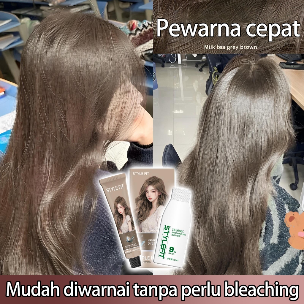 Jual [100ml Gratis 100ml-Daftar Produk Baru] pewarna rambut STYLE FIT ...
