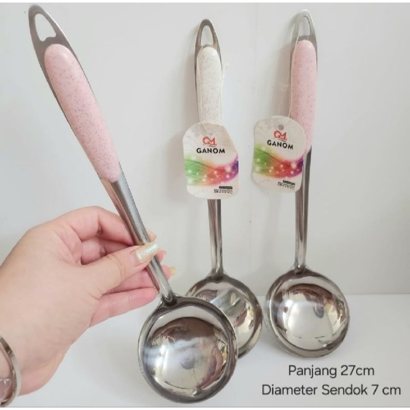 Jual Centong/sendok sayur stainless tebal/irus kuah | Shopee Indonesia