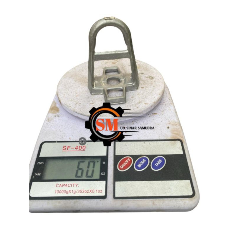 Jual Bracket A standart | Kupingan tiang | Klem A | Dead end | Fiber ...