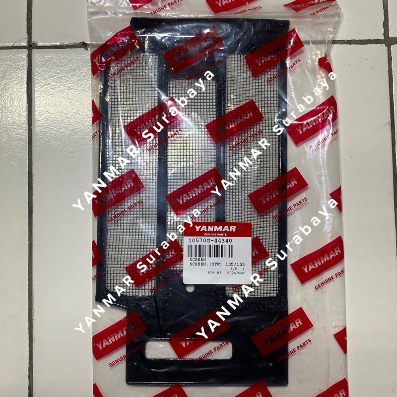 Jual Screen radiator Yanmar TF155/135 10570G-44340 Original | Shopee ...