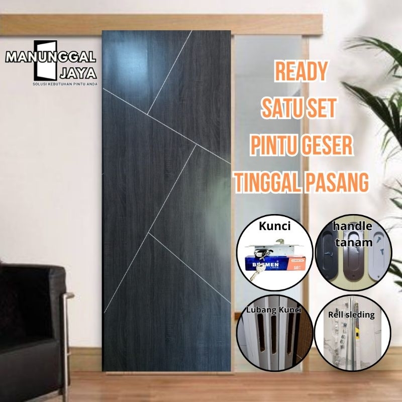Jual READY Satu Set Pintu Sleding | Satu Set Pintu Geser | Pintu ...