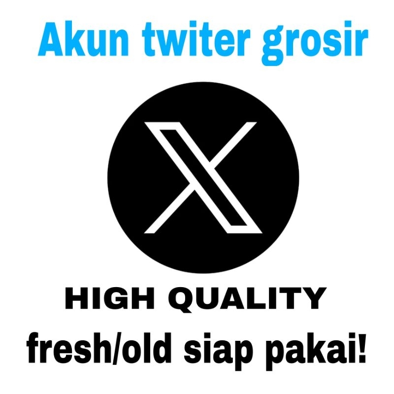 Jual Akun X fresh siap pakai | Shopee Indonesia