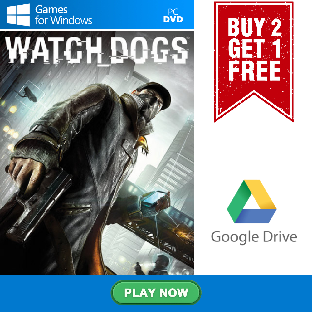 Jual WATCH DOGS | GAME PC | BELI 2 GRATIS 1 | Shopee Indonesia