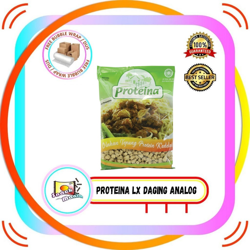 Jual Proteina Daging Kedelai LX Kotak 250 gr Vegan Protein Nabati ...