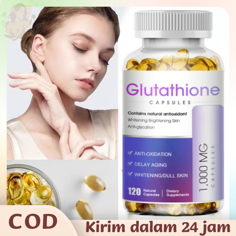 Jual Glutathione Capsules Collagen Antioxidant Anti-Aging Boosting ...