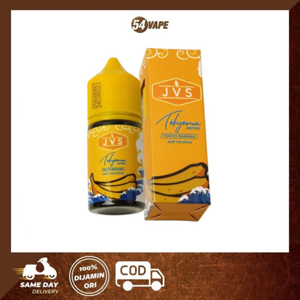 Jual Liquid Tokyoman Original Banana Salt 30ml | Shopee Indonesia