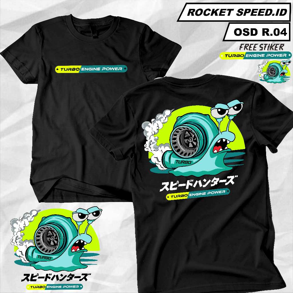 Jual KAOS JDM TURBO SNAIL GARRY OTOMOTIF CUMI DARAT ENGINE DIESEL POWER ...