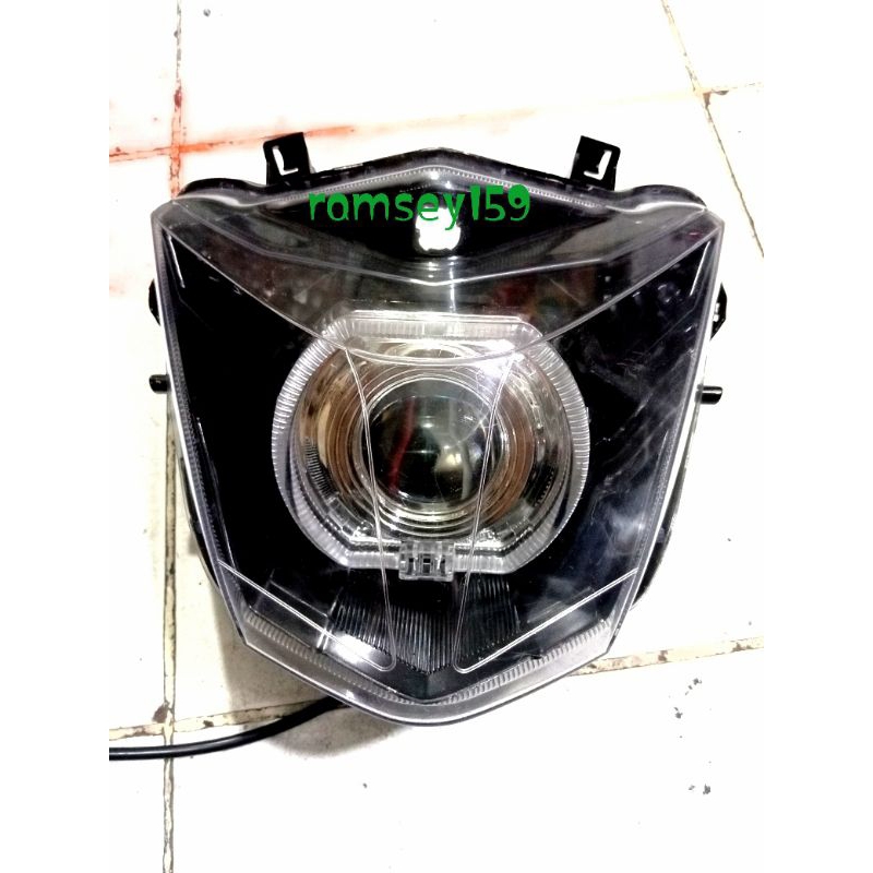 Jual reflektor lampu depan beat esp 2016-2019 biled 4 inc lampu depan ...