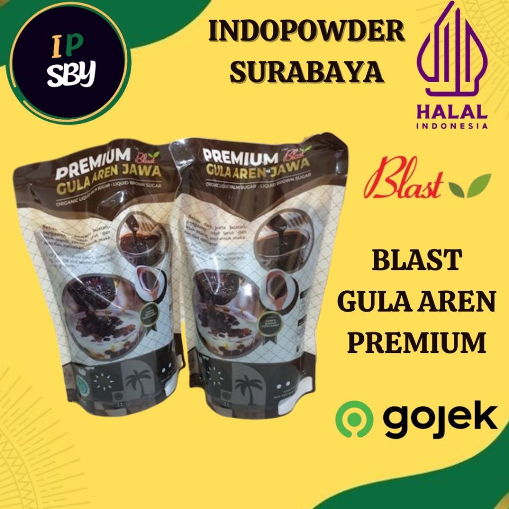Jual Gula Aren Jawa Cair Premium Cap Blast 1Kg | Brown Sugar | Gula ...
