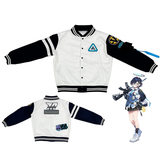 Jual Blue Archive Chihiro Kagami Varsity Jacket cosplay jaket anime ...