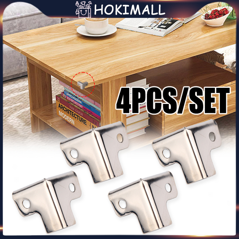 Jual 1SET/4PCS Siku Box Kotak Koper Siku Besi Pengaman Sudut Meja ...