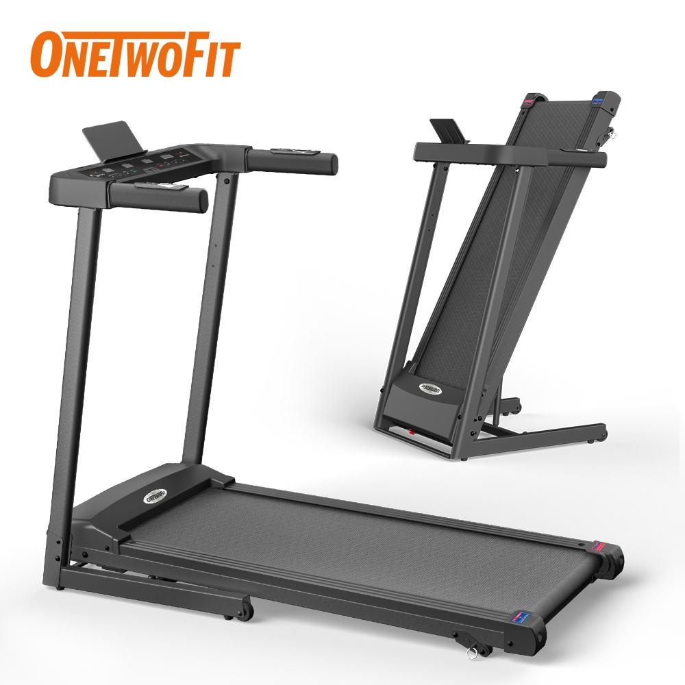 Jual OneTwoFit Treadmill Cerdas 2.5HP Treadmill Elektrik Auto incline ...