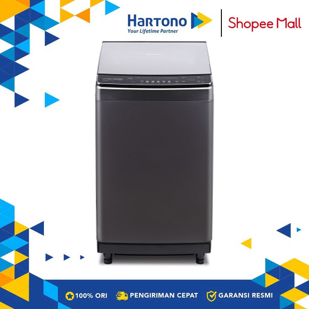 Jual Sharp New Megamouth Series Mesin Cuci 1 Tabung Top Loading Washer 11.5Kg ESM1150XTSM ...