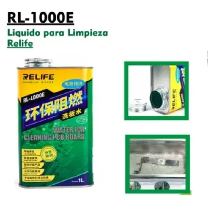 Jual Cairan Cuci Pcb /Caira Pencuci Pcb Henpone RELIFE RL-1000E 1L ...