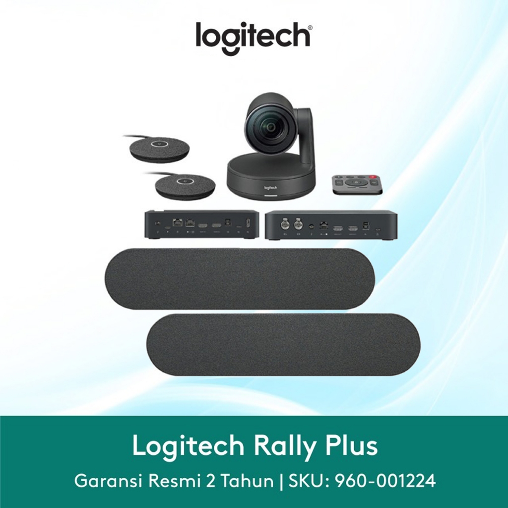 Jual Logitech Rally Plus Video Conference System - Garansi Resmi 2 ...