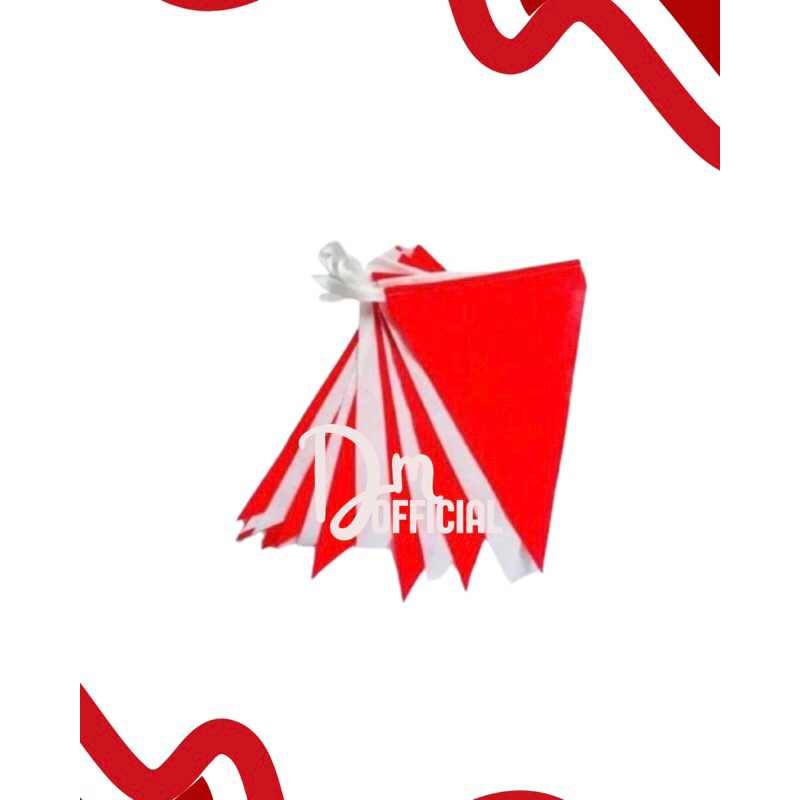 Jual BENDERA RENTENG MERAH PUTIH PANJANG 5 METER | Shopee Indonesia