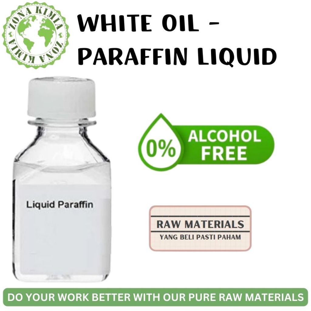 Jual 1 Liter White Oil / Paraffin Liquid Ingredient Produk Minyak Baby ...