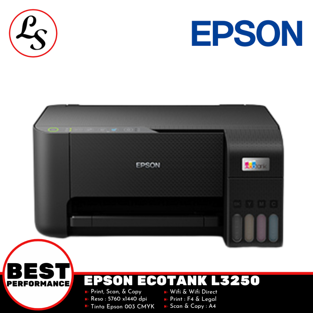 Jual EPSON PRINTER EcoTank L3250 Scan & Copy Wi-Fi | Shopee Indonesia