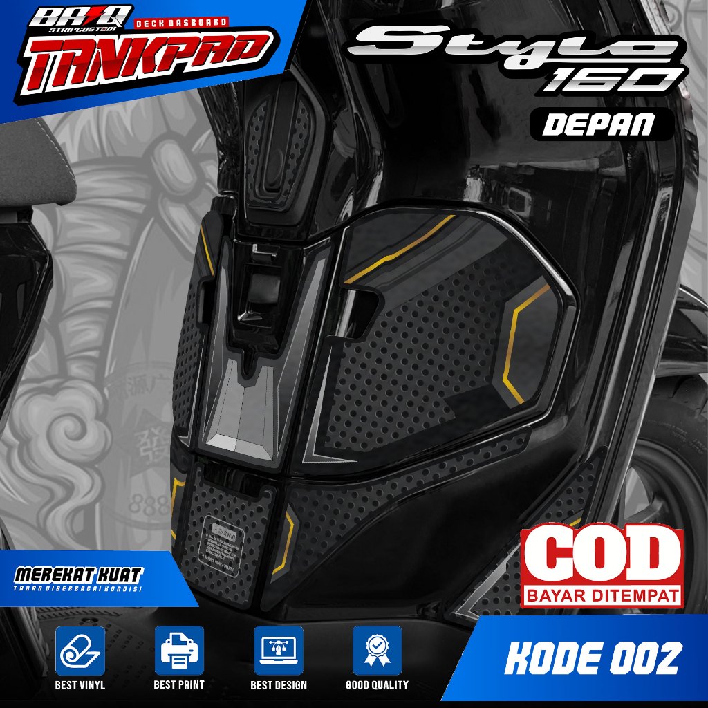 Jual STICKER TANKPAD HONDA STYLO 160 - STICKER TANKPAD HONDA STYLO 160 ...