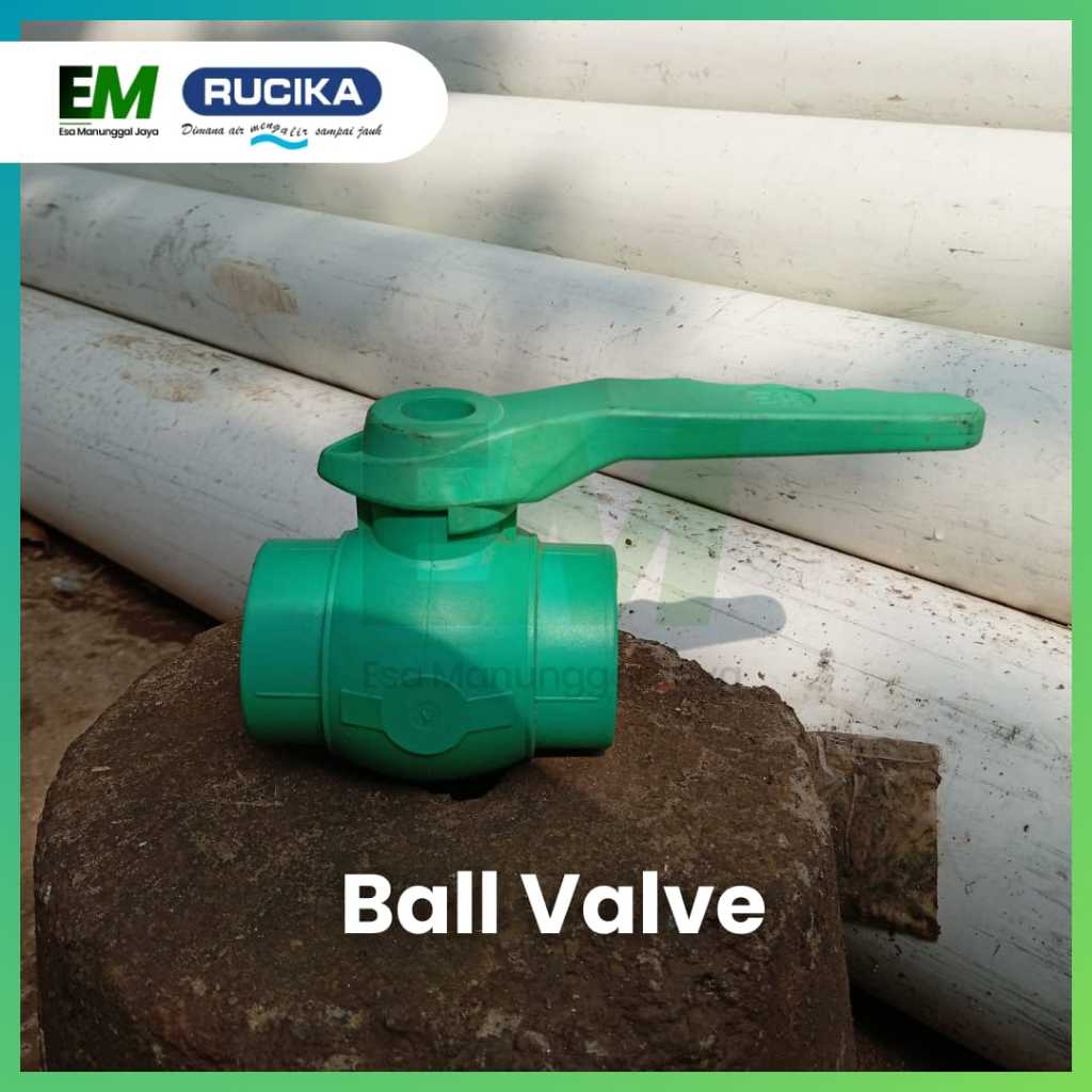 Jual Ball Valve PPR 40mm (1 1/4") | Shopee Indonesia