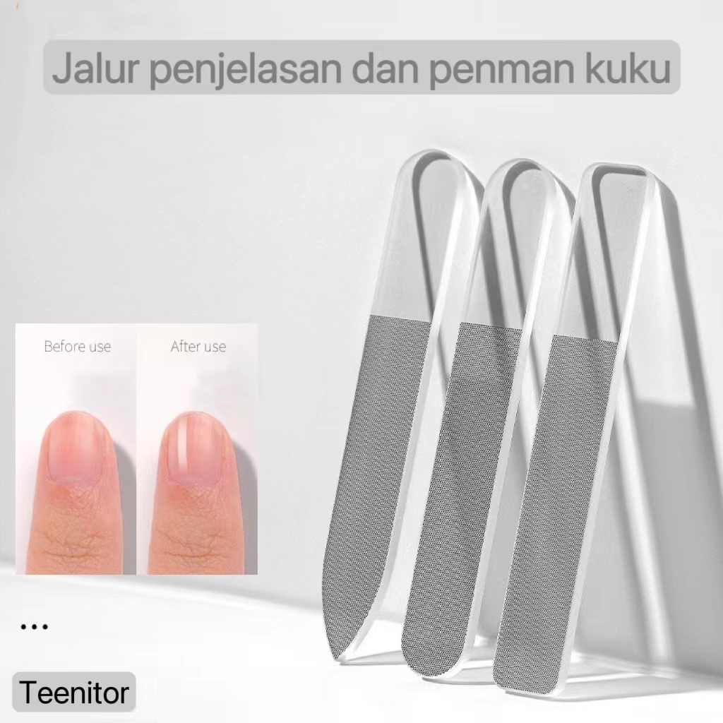 Jual Kikir Kilap Kuku Kristal Glass Nail Shiner Polish alat asah kuku ...