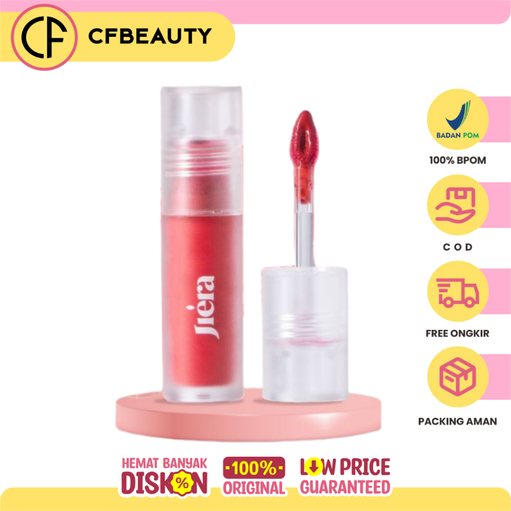 Jual JIERA Lip Peptint - Lip Tint Peptide Squalane | 2in1 Lip Treatment ...