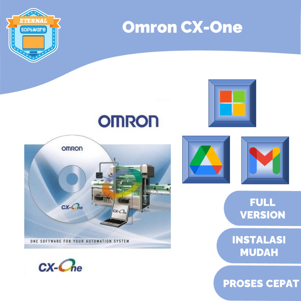 Jual Omron CX-One Full Version Aplikasi Host PLC HMI Sistem Gerak ...