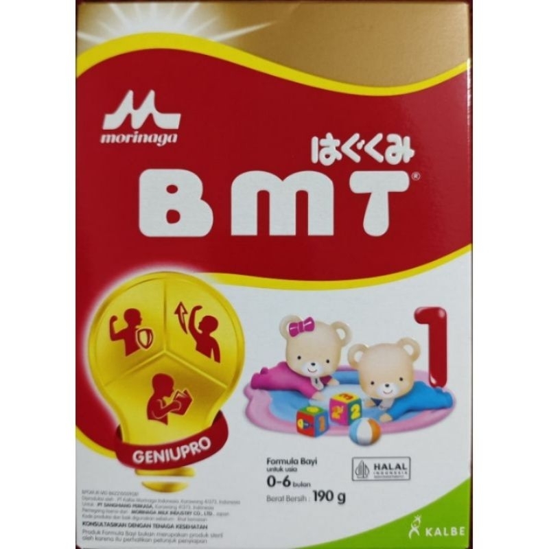 Jual Susu Morinaga BMT Gold (Geniupro) 0-6 Bulan 190 gram | Shopee ...