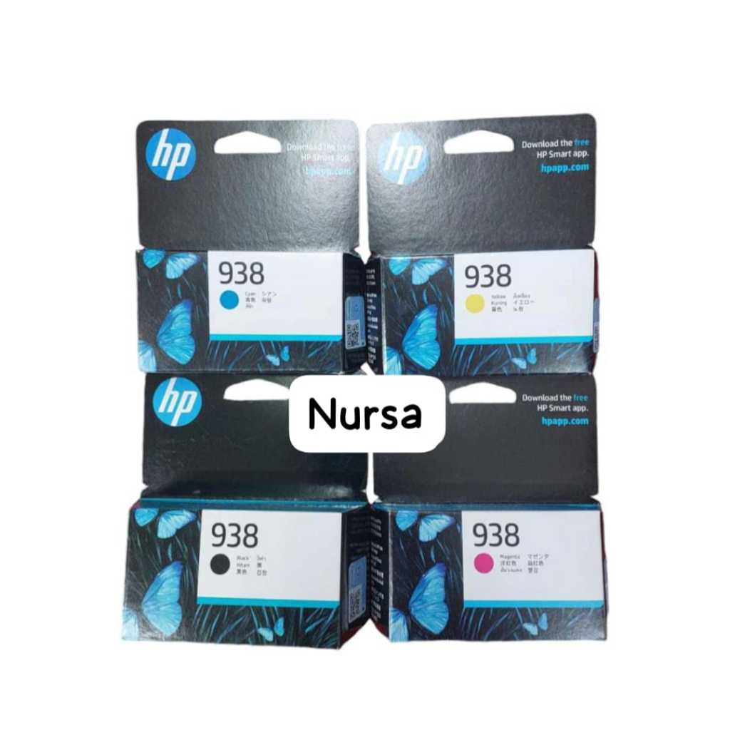 Jual Tinta cartridge 938 (B, C, Y, M) 1set Original for OfficeJet Pro ...