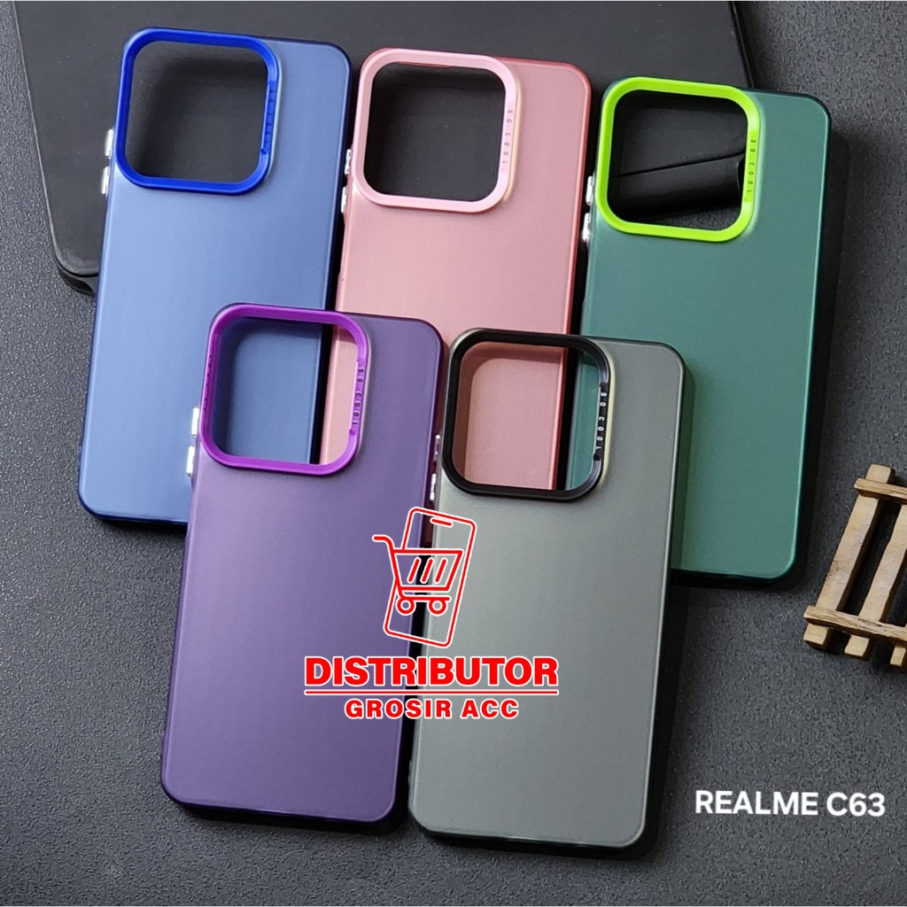Jual REALME C63 REALME C61 CASE IMD HYBRID PLATE HOLOGRAM CASE SOCOOL ...