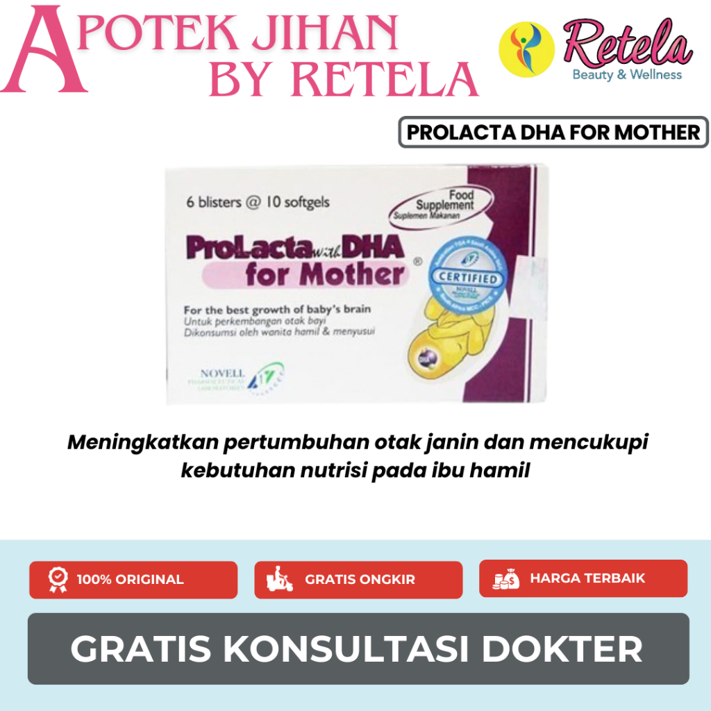 Jual Prolacta for Mother 6 x 10 Kapsul 1Box | Shopee Indonesia
