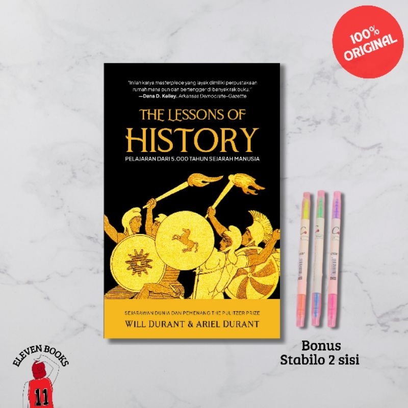 Jual Buku Original The Lessons of History - Will Durant & Ariel Durant ...