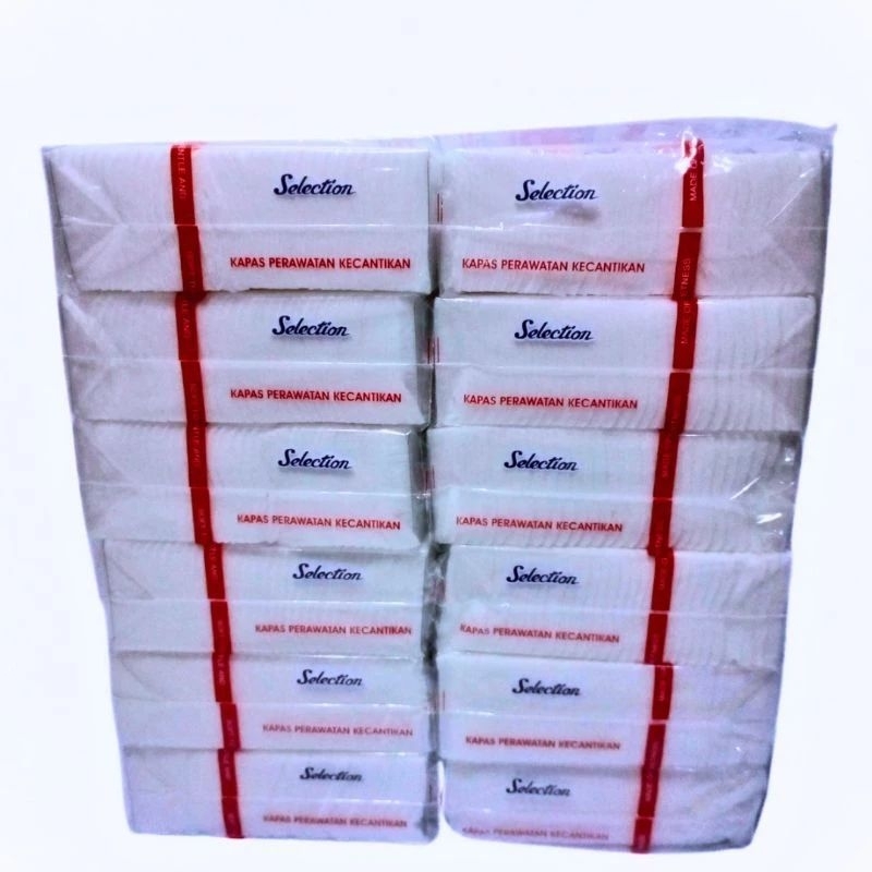 Jual KAPAS WAJAH, KAPAS SELECTION FACIAL 35gr 1 LUSIN | Shopee Indonesia