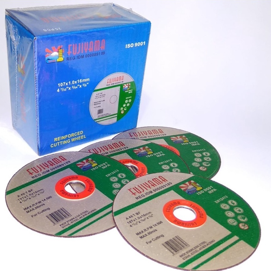 Jual Muraaaahh 1PCS Mata Gerinda Batu Gerinda Potong 4 X 1 15X1X16 A6 ...