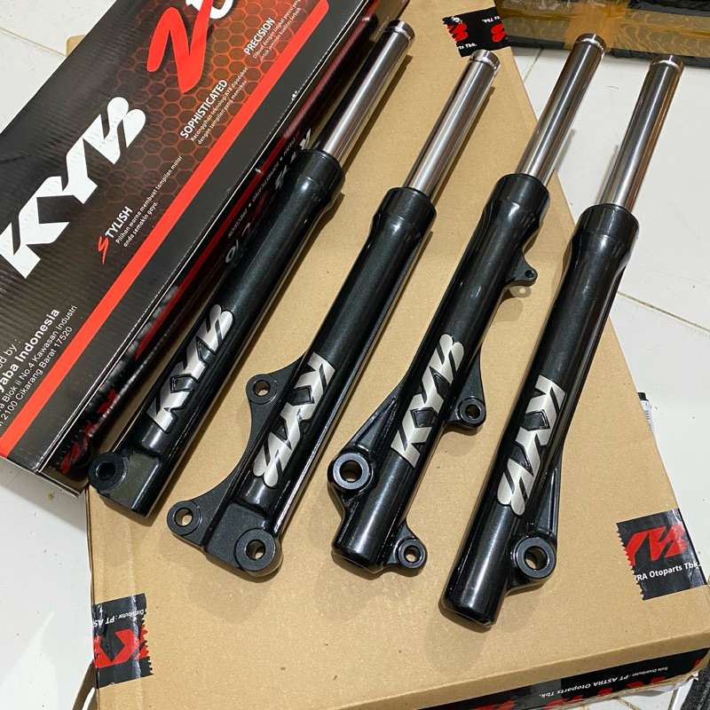 Jual KYB Shock Breaker Depan KAYABA ZETO Front Fork Yamaha MIO / FF1020 BEAT VARIO 5011 ORIGINAL ...