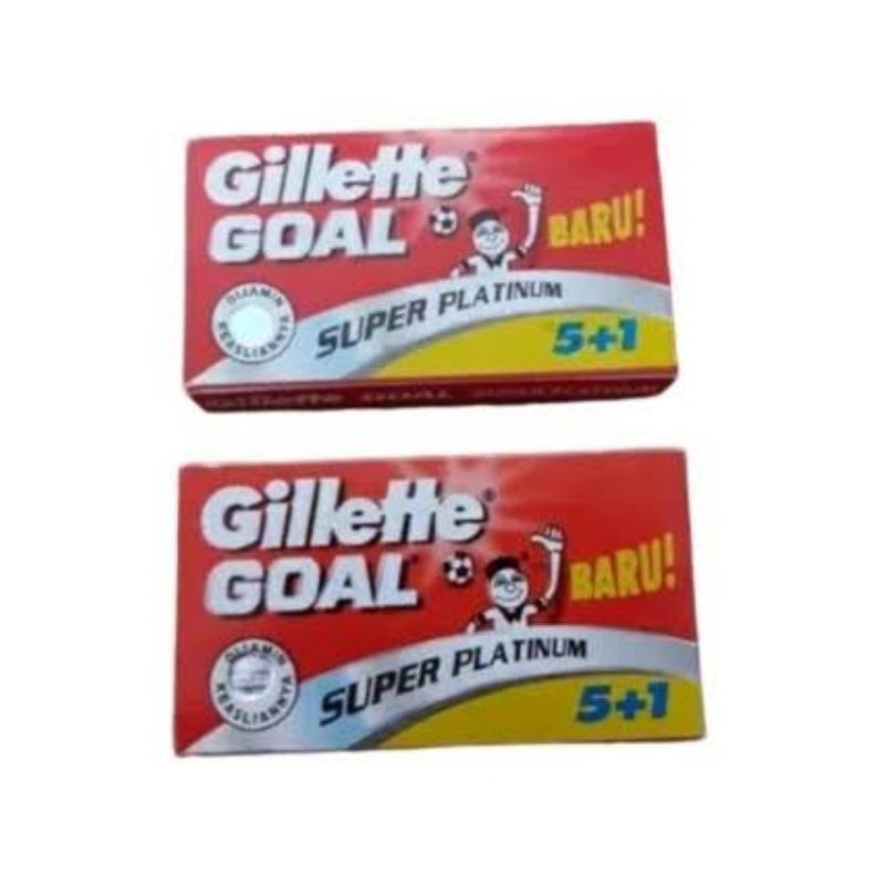 Jual Silet Cukur silet Goal SUPER PLATINUM 1 Pak Kecil Isi 5 dan ...