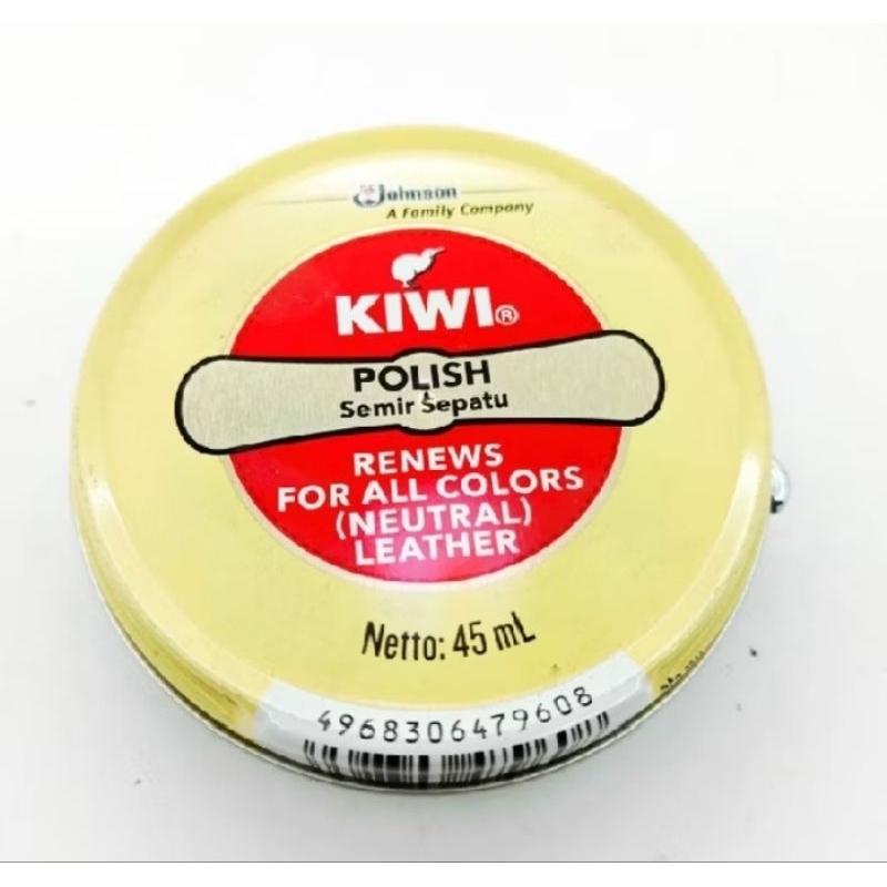 Jual Kiwi Polish Semir Sepatu Neutral Leather 45ml | Shopee Indonesia
