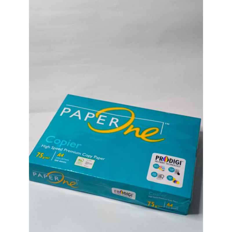 Jual Kertas HVS A4 PAPER One 75gr A4 210x297mm 500 sheets | Shopee ...