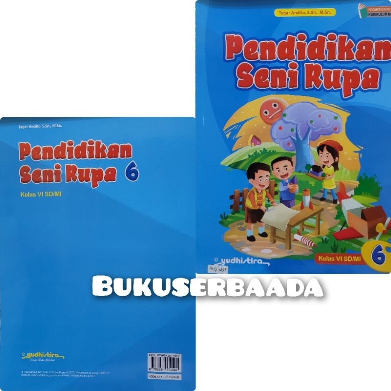 Jual BUKU YUDHISTIRA - PENDIDIKAN SENI RUPA KELAS 6 SD KURIKULUM ...
