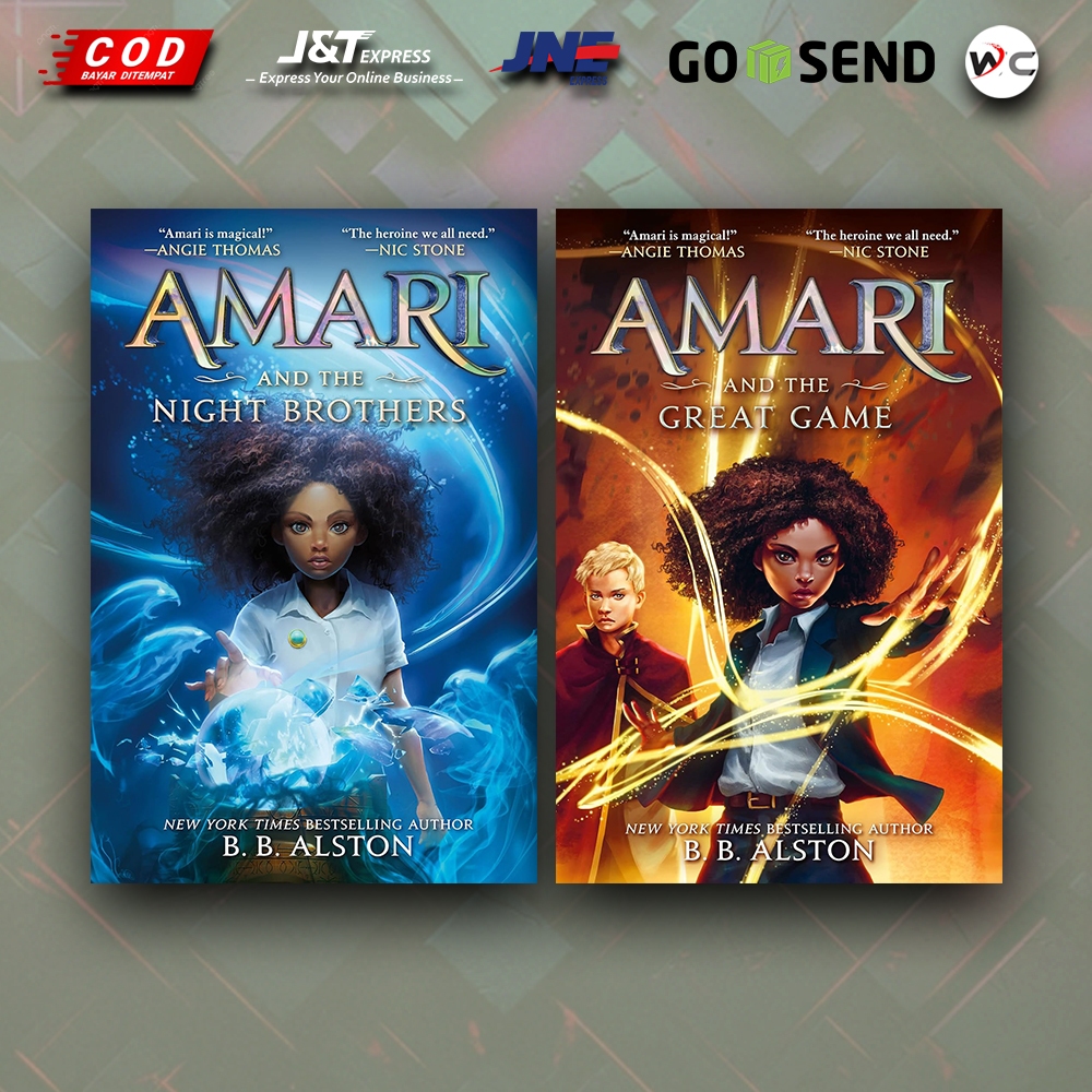 Jual Supernatural Investigations (2 book series) Amari and the Night ...
