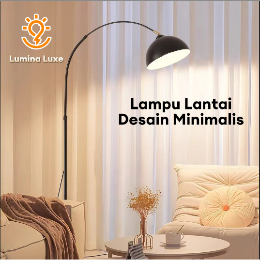 Jual Lampu lantai berdiri 155CM Standing Lamp lampu meja stand Lampu ...