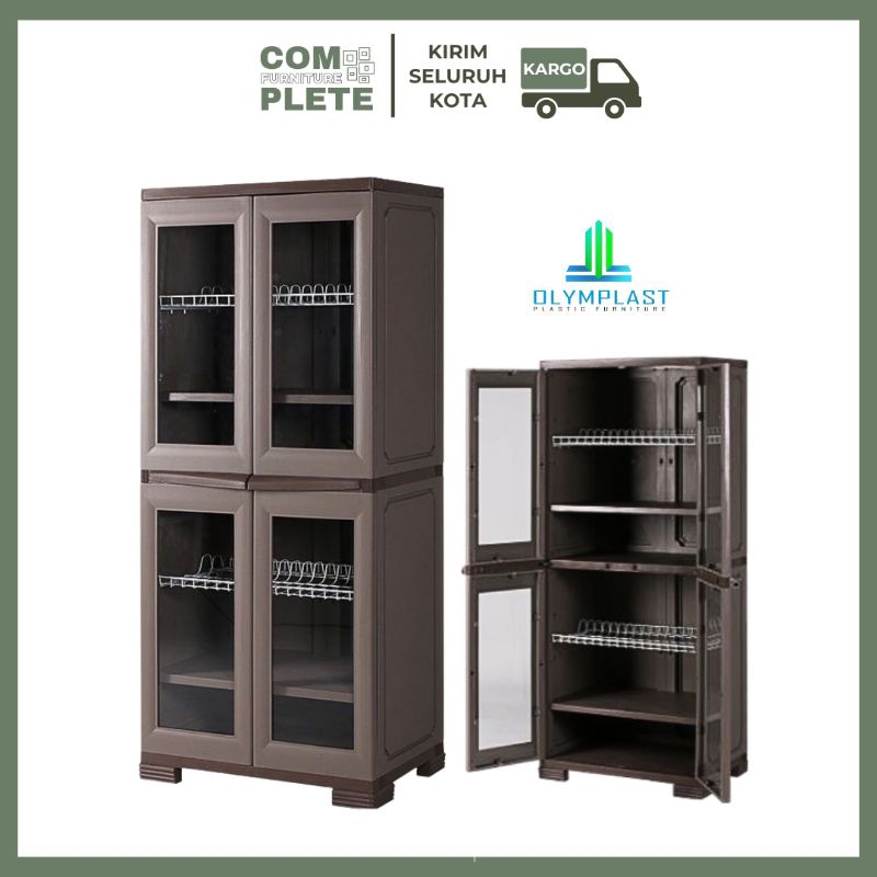 Jual Olymplast Kitchen Locker / Rak Piring / Rak Dapur / OKL Besar ...