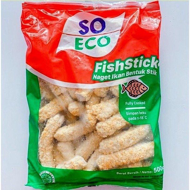 Jual So Eco Fish Stick 500gr | Naget Ikan Bentuk Stick | So Eco Fish ...
