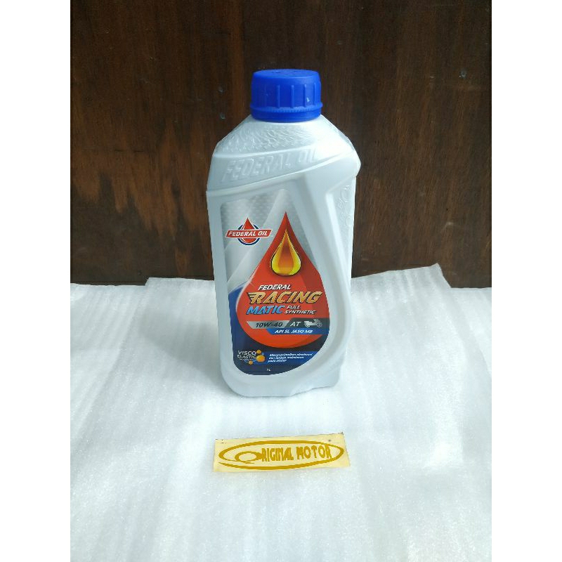 Jual Federal Racing Matic: 10W-40 / AT / 1L | Shopee Indonesia
