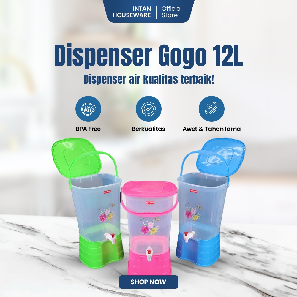 Jual Water Dispenser Gogo 12 L Soft Pacific / Alexa Dispensir BPA ...